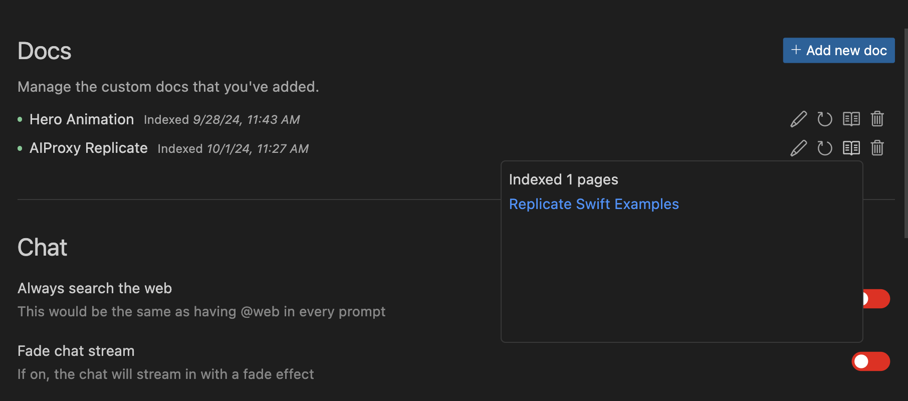 Exploring Cursor: Accessing External Documentation using @Doc Exploring Cursor: Accessing External Documentation using @Doc
